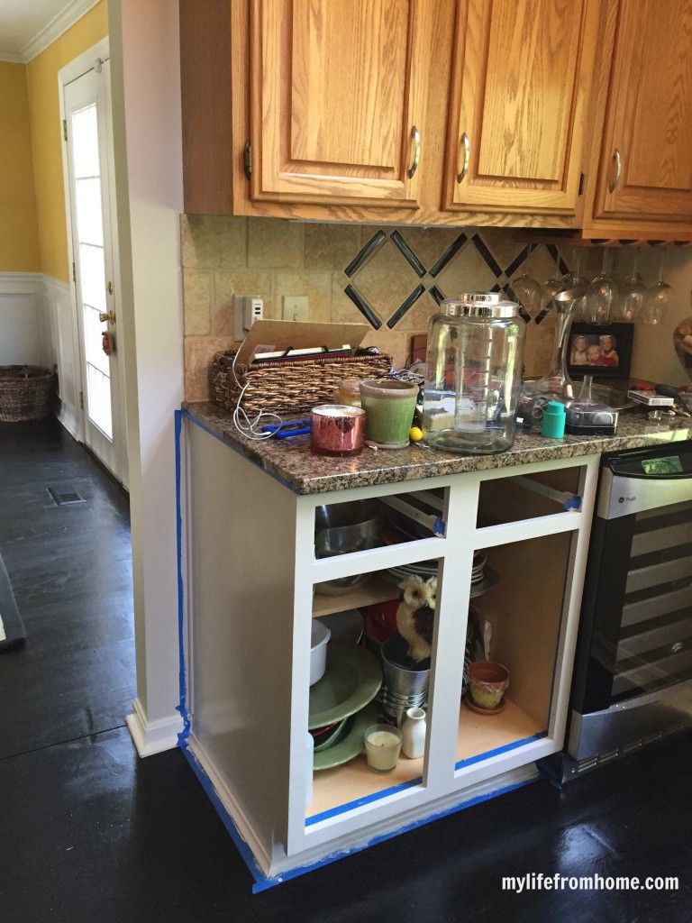 DIY: How I Painted My Kitchen Cabinets | My Life From Home