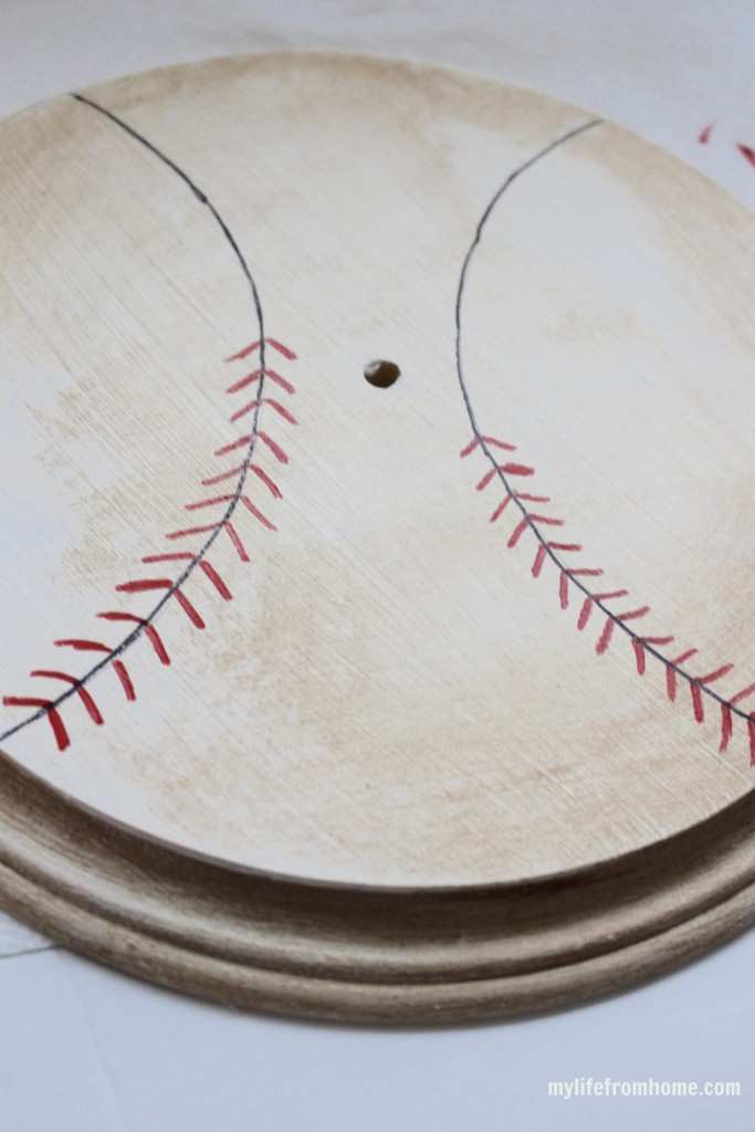 Create & Share Monthly Challenge: DIY Baseball Clock | My Life From Home