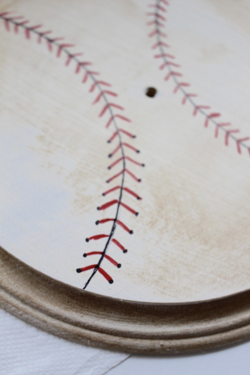 Create & Share Monthly Challenge: DIY Baseball Clock | My Life From Home