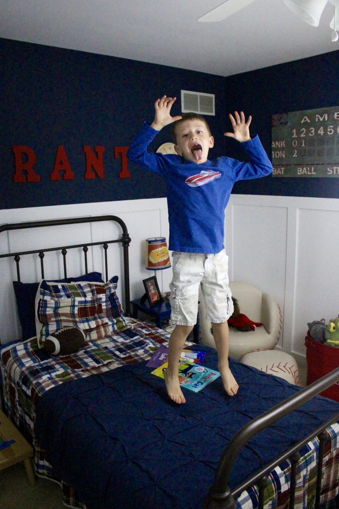 One Room Challenge {ORC} Week #6 The Reveal of a Modern Vintage Sports ...