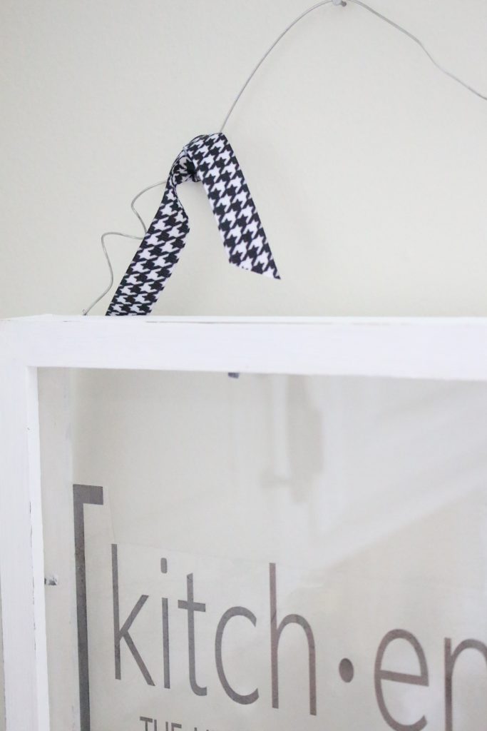 Farmhouse Glass Kitchen Sign | My Life From Home