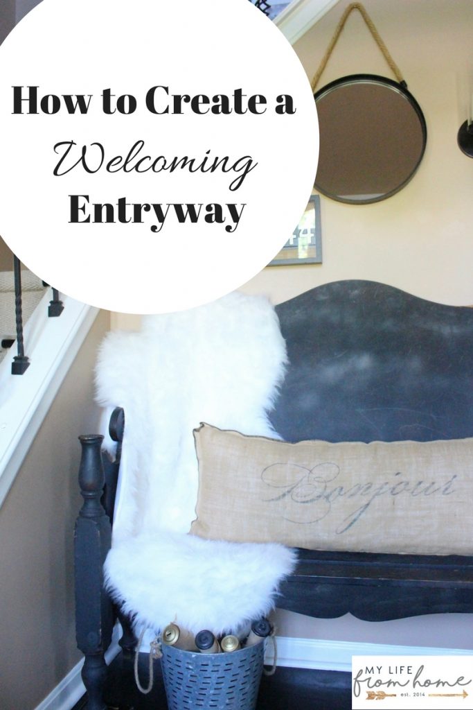 Room by Room~ How to Create a Welcoming Entry | My Life From Home