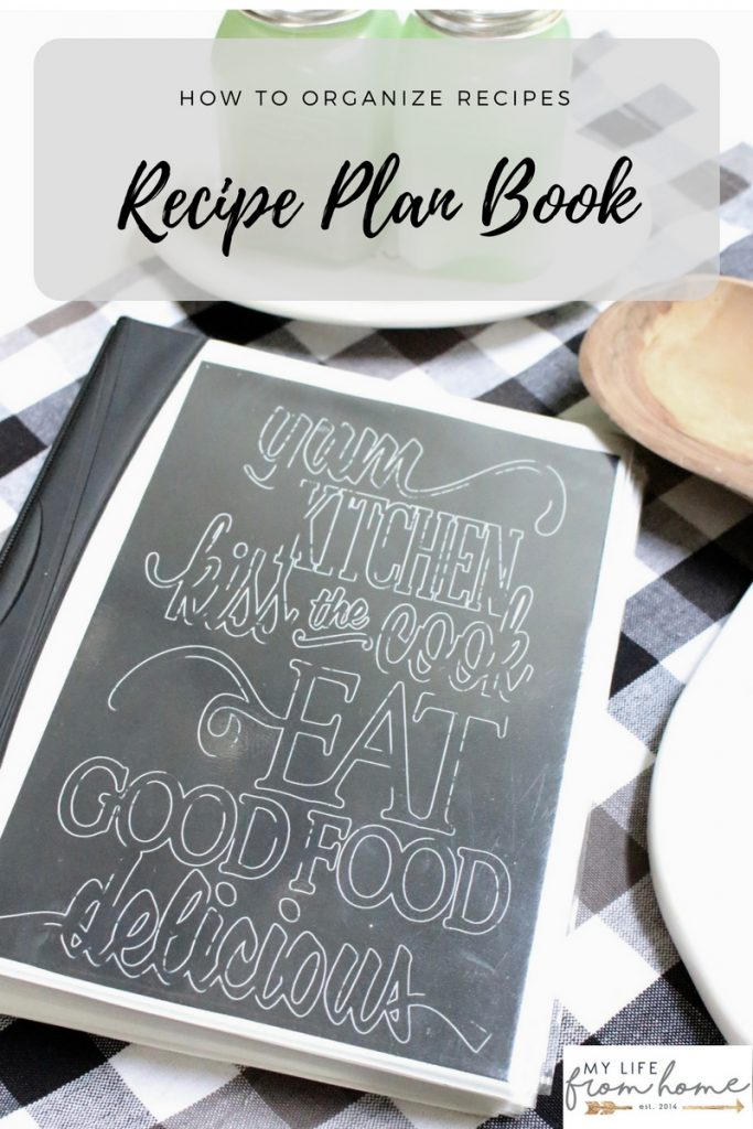 Back to Basics~ An Organized Recipe Plan Book for Easy Meal Planning ...