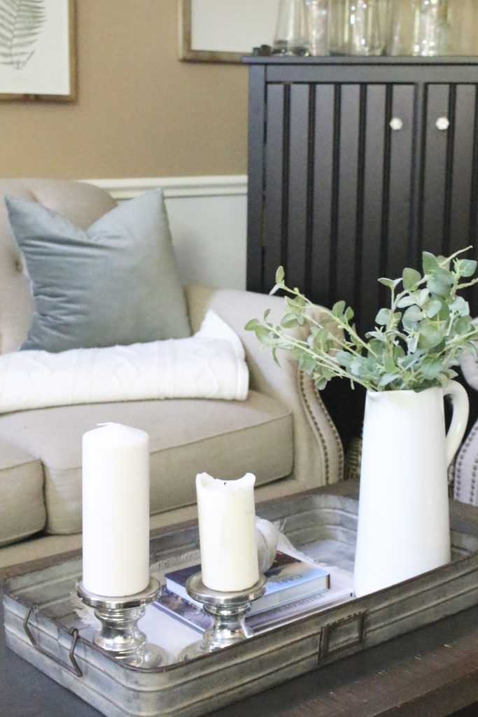 Styling a Functional Yet Pretty Coffee Table for Fall | My Life From Home