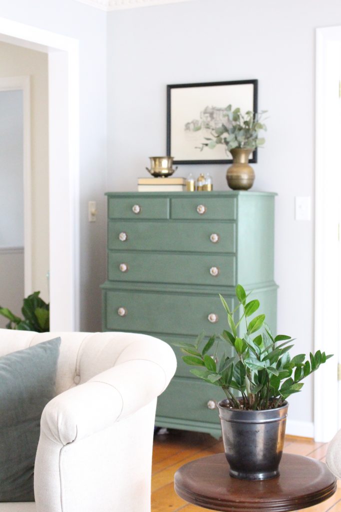 Green Painted Dresser for a Brand New Look | My Life From Home