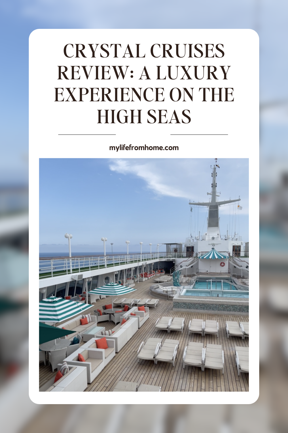 Crystal Cruises Review: Unforgettable Luxury Cruise Experience